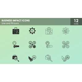 Business Impact Icons for PowerPoint and Google Slides