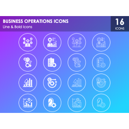 Business Operations Icons for PowerPoint and Google Slides - PPT Slides