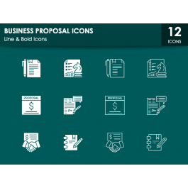 Business Proposal Icons for PowerPoint and Google Slides - PPT Slides