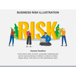 Business Risk Illustration for PowerPoint and Google Slides - PPT Slides