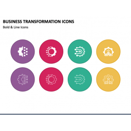 Business Transformation Icons for PowerPoint and Google Slides - PPT Slides