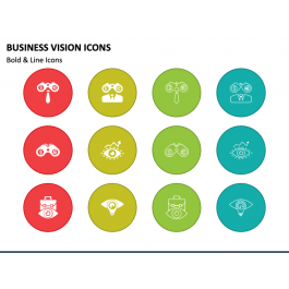 Business Vision Icons for PowerPoint and Google Slides - PPT Slides