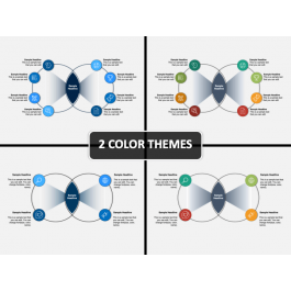 Butterfly Chart PowerPoint and Google Slides Template - PPT Slides