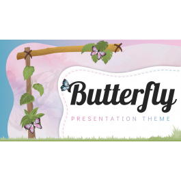 Free - Butterfly Presentation for PowerPoint and Google Slides - PPT Slides