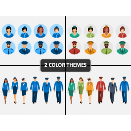 Cabin Crew PowerPoint and Google Slides Template - PPT Slides