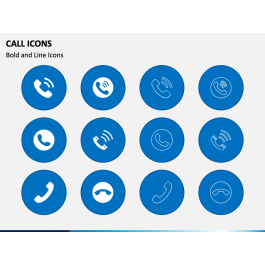 Call Icons for PowerPoint and Google Slides - PPT Slides