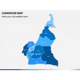 Cameroon Map for PowerPoint and Google Slides - PPT Slides