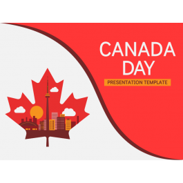 Free - Canada Day Presentation for PowerPoint and Google Slides