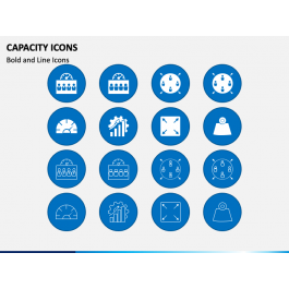 Capacity Icons for PowerPoint and Google Slides - PPT Slides