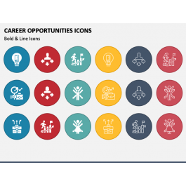 Career Opportunities Icons for PowerPoint and Google Slides - PPT Slides
