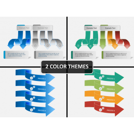 Cascade Arrows for PowerPoint and Google Slides - PPT Slides