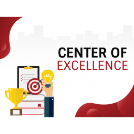 Center of Excellence PowerPoint and Google Slides Template - PPT Slides
