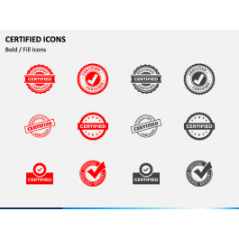Certified Icons for PowerPoint and Google Slides - PPT Slides