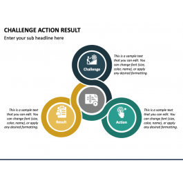 Challenge Action Result PowerPoint and Google Slides Template - PPT Slides