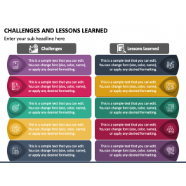 Challenges and Lessons Learned PowerPoint and Google Slides Template ...