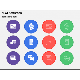 Chat Box Icons for PowerPoint and Google Slides - PPT Slides