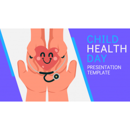 Free - Child Health Day PowerPoint and Google Slides Template - PPT Slides