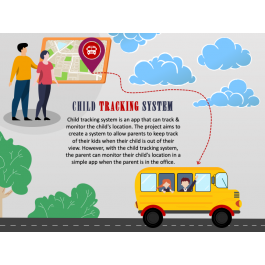 Child Tracking System PowerPoint and Google Slides Template - PPT Slides