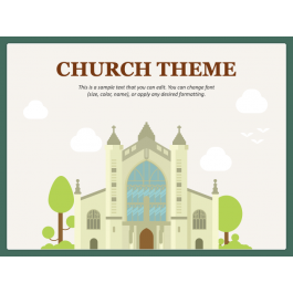 Free - Church Presentation Theme for PowerPoint and Google Slides