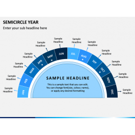 PowerPoint Semicircle Year