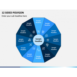 PowerPoint 12 Sided Polygon