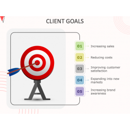 Client Goals PowerPoint and Google Slides Template - PPT Slides