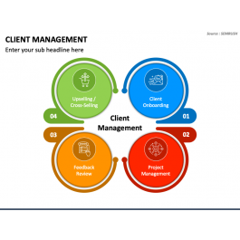 Client Management PowerPoint and Google Slides Template - PPT Slides