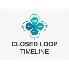 Closed Loop Timeline PowerPoint and Google Slides Template - PPT Slides