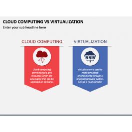 Cloud Computing Vs Virtualization PowerPoint and Google Slides Template