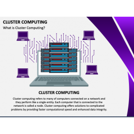 Cluster Computing PowerPoint and Google Slides Template - PPT Slides