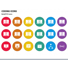 Coding Icons for PowerPoint and Google Slides - PPT Slides