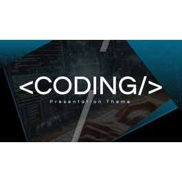 Coding Presentation Theme for PowerPoint and Google Slides - PPT Slides