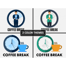 Coffee Break PowerPoint and Google Slides Template - PPT Slides