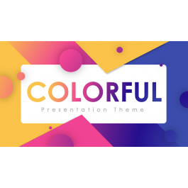 Colorful Theme for PowerPoint and Google Slides - PPT Slides