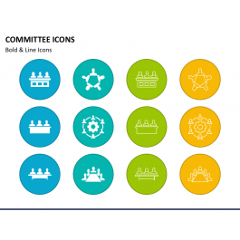 Committee Icons for PowerPoint and Google Slides - PPT Slides