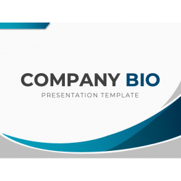 Company Bio Presentation for PowerPoint and Google Slides - PPT Slides