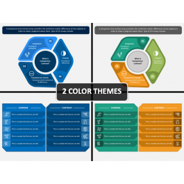 Compare and Contrast PowerPoint and Google Slides Template - PPT Slides