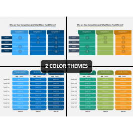 Comparison Tables for PowerPoint and Google Slides - PPT Slides