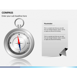 Compass PowerPoint and Google Slides Template - PPT Slides