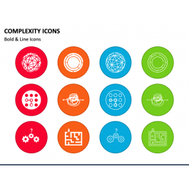 Complexity Icons for PowerPoint and Google Slides - PPT Slides