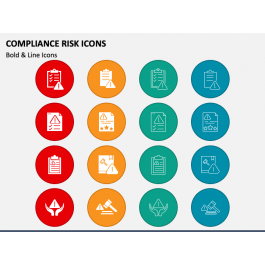 Compliance Risk Icons for PowerPoint and Google Slides - PPT Slides