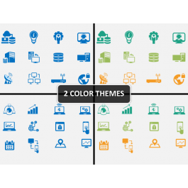 Computer Network Icons for PowerPoint and Google Slides - PPT Slides