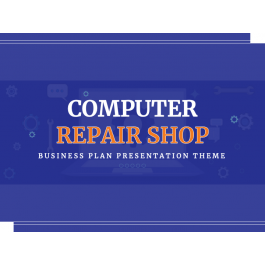 Computer Repair Shop Business Plan PowerPoint and Google Slides ...