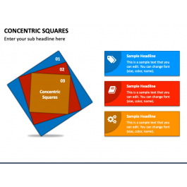 Concentric Squares for PowerPoint and Google Slides - PPT Slides