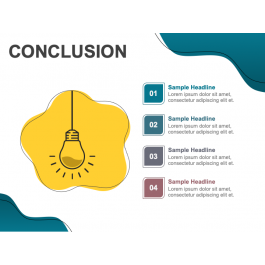 conclusion background slide