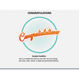 Congratulations Graphics for PowerPoint and Google Slides - PPT Slides