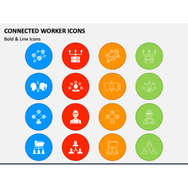 Connected Worker Icons for PowerPoint and Google Slides - PPT Slides