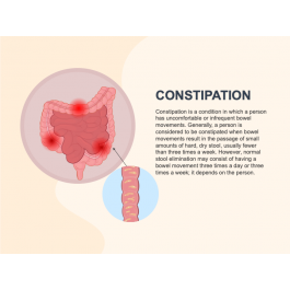 Constipation PowerPoint and Google Slides Template - PPT Slides