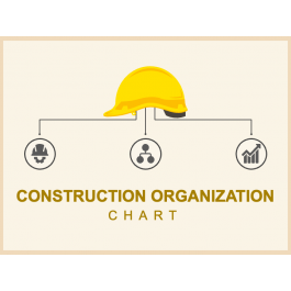Construction Organization Chart for PowerPoint and Google Slides