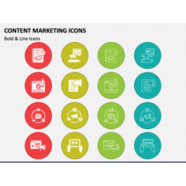 Content Marketing Icons for PowerPoint and Google Slides - PPT Slides